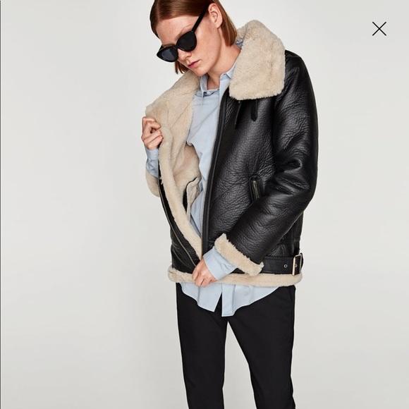 Zara | Jackets & Coats | Iso Zara Aviator Jacket | Poshmark